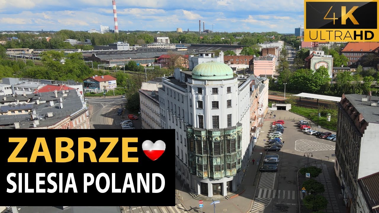 Zabrze z lotu ptaka - Niesamowite widoki miasta! - Travel Memories