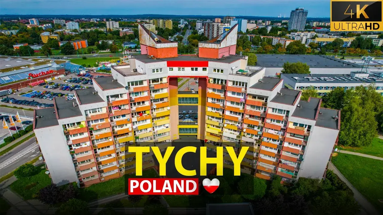 Tychy z drona: Niezwykłe widoki miasta - Travel Memories